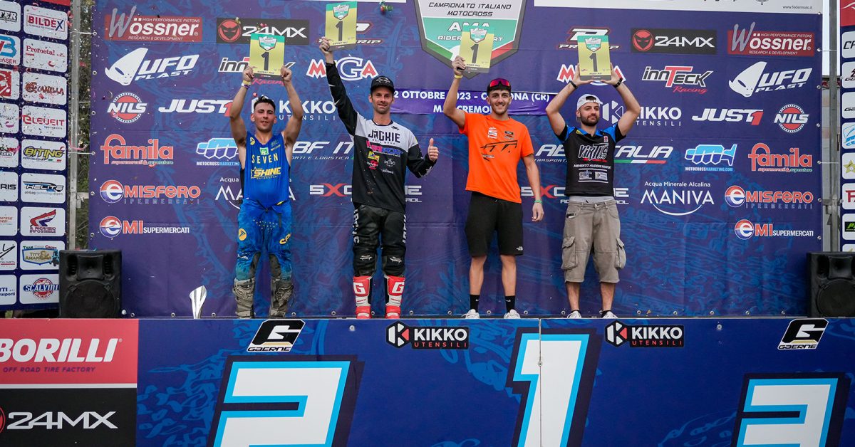 Turchet, Faso, Rasetta e Cristante campioni italiani Rider-Expert ...