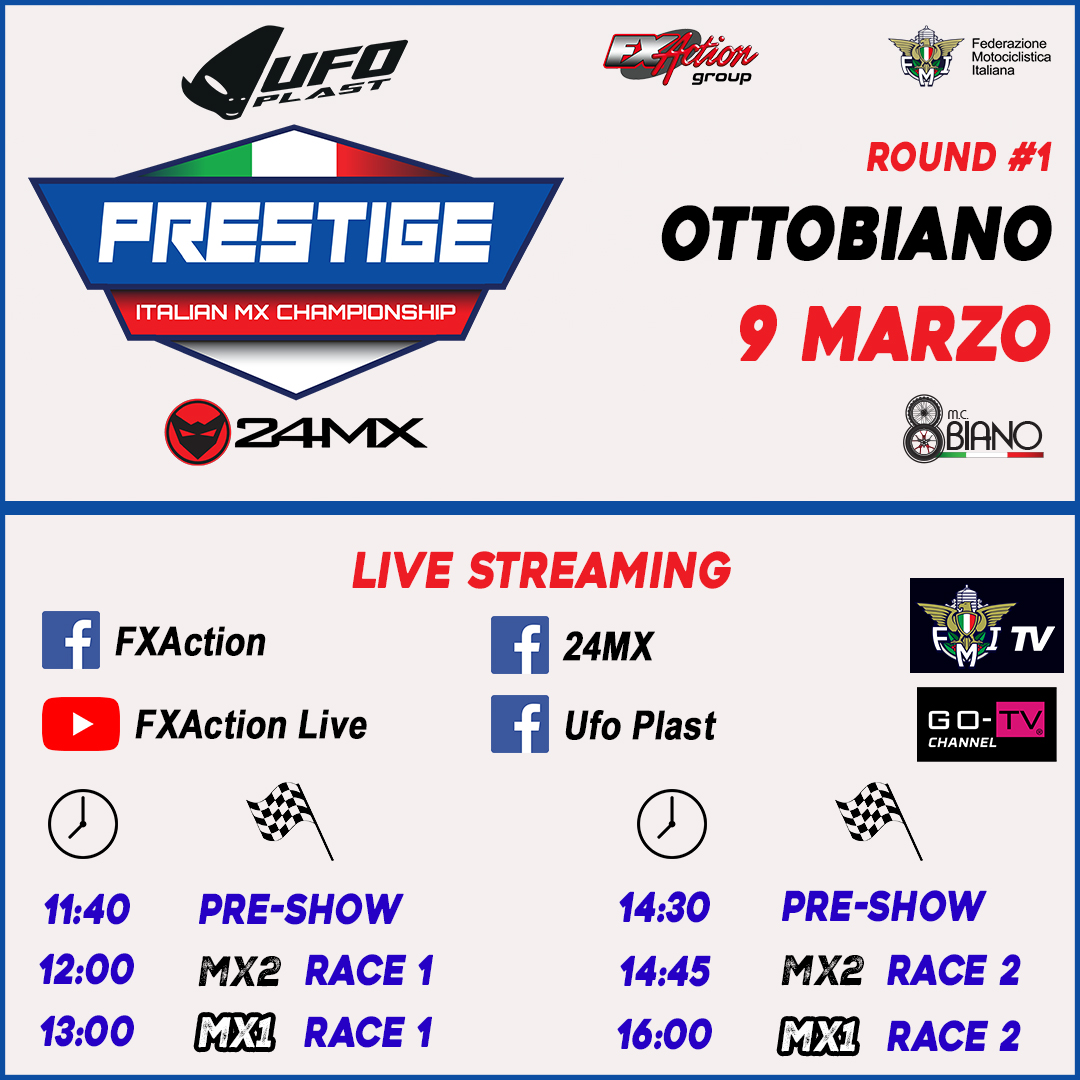 Campionato Prestige a Ottobiano: entry list – FXAction Group